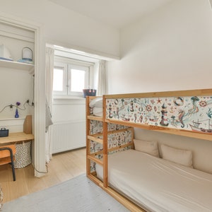 Ikea Kura Bed Stickers Boys Room. Ocean Themed Nursery Décor. Ikea Kura ...