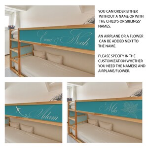 Blue Ombre Kura Bed Decals, Peel & Stick Stickers - Etsy