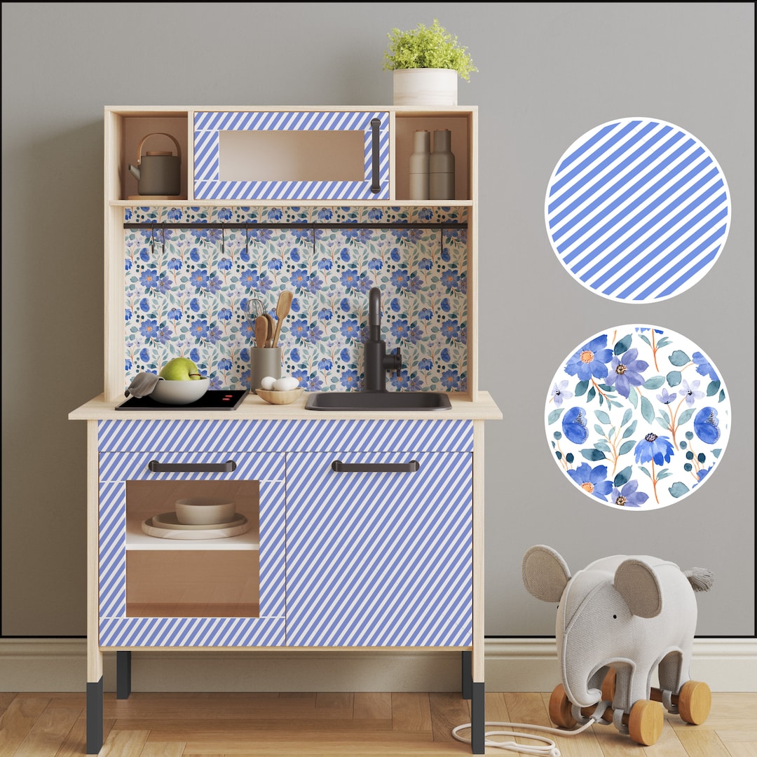IKEA DUKTIG Decals. Duktig Removable Sticker Set With Cabinet Front ...