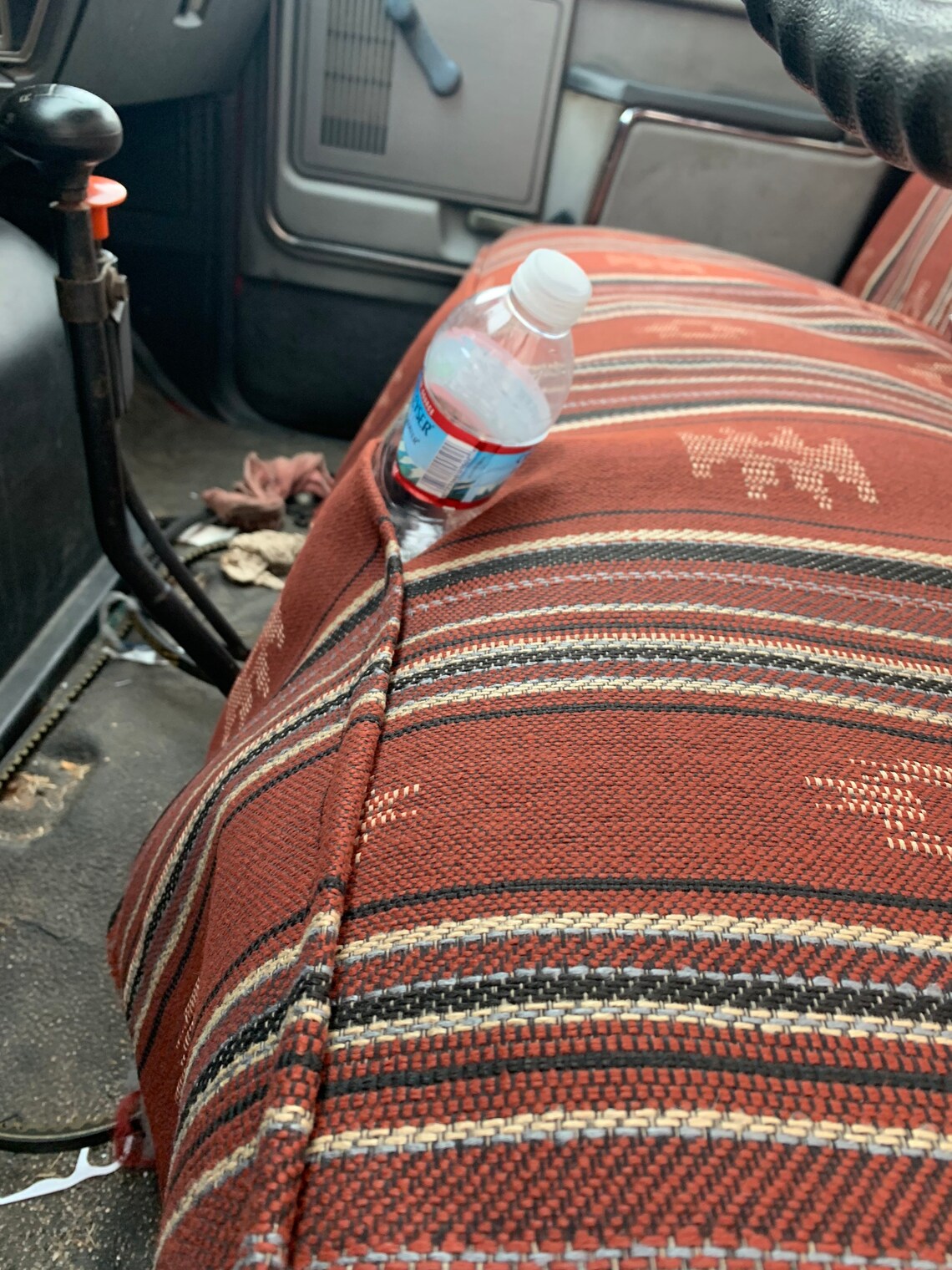 Southwestern Saddle Blanket Bench Seatcover W/pockets - Etsy