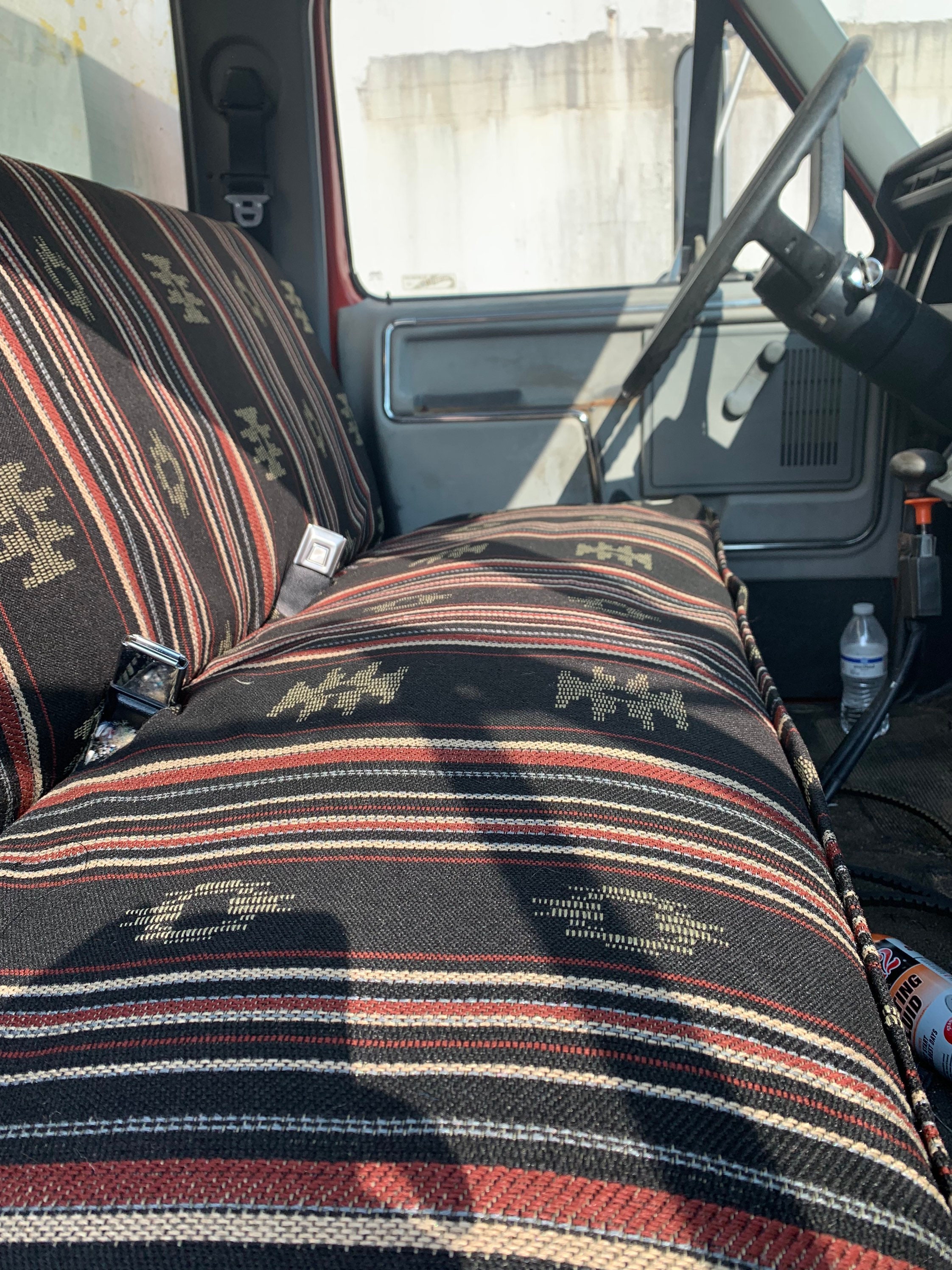 Navajo Saddle Blanket Seat Cover 100% Make in USA - Etsy