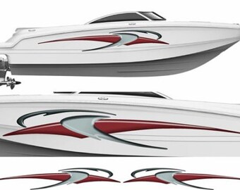 Boat Side Decal | Etsy