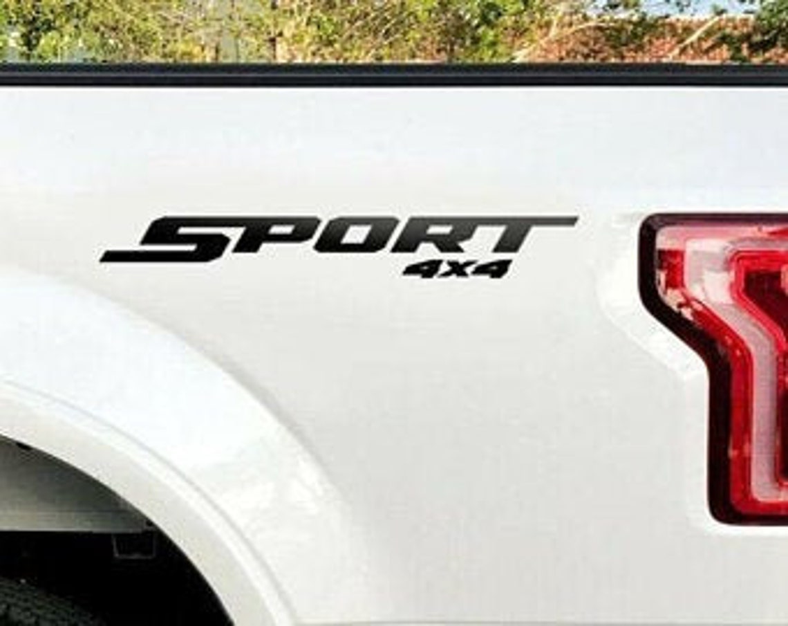 Sport 4x4 Decals for Ford F150 F250 F350 Super Duty 2 Pcs | Etsy