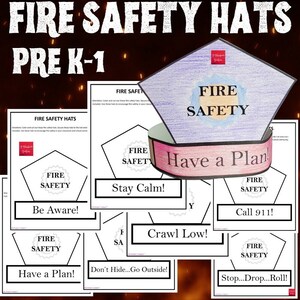 Fire Safety Hats - Etsy