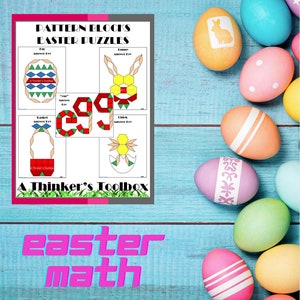 Holidays Pattern Block Mat Printables & Worksheets BUNDLE - Etsy