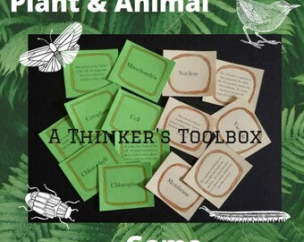 Plant and Animal Cell Study Science BUNDLE - Etsy