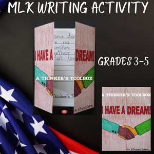 Martin Luther King Jr. Craft and Writing Activity - Etsy