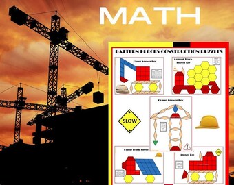 Nursery Rhymes Pattern Block Mat Printables & Worksheets - Etsy