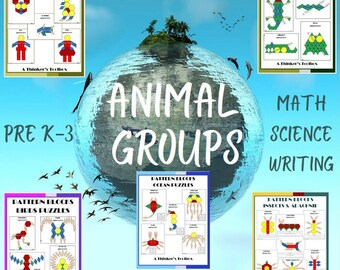 Seasonal Pattern Block Mat Printables & Worksheets BUNDLE - Etsy