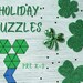 Holidays Pattern Block Mat Printables & Worksheets - Etsy