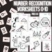 Number Recognition Worksheets 0-10 BUNDLE (prek-k) - Etsy