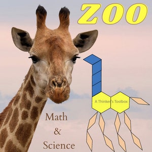 Zoo Animals Pattern Block Mat Printables & Worksheets - Etsy