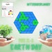 Earth Day Pattern Block Mat Printables & Worksheets - Etsy