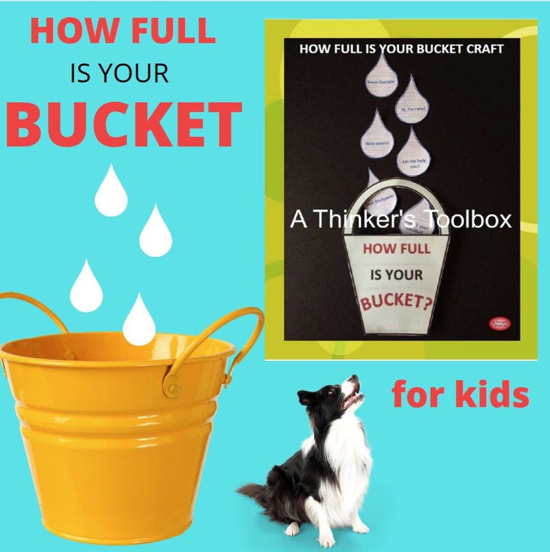 How Full is Your Bucket Reading Activity Classroom Decor - Etsy