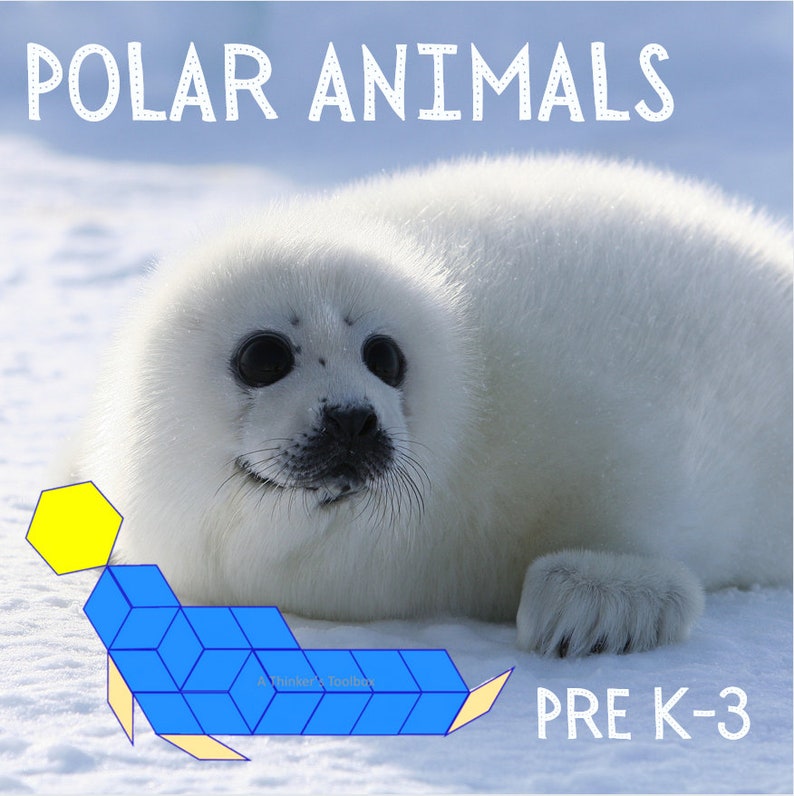 Polar Pattern Block Mat Printables & Worksheets - Etsy