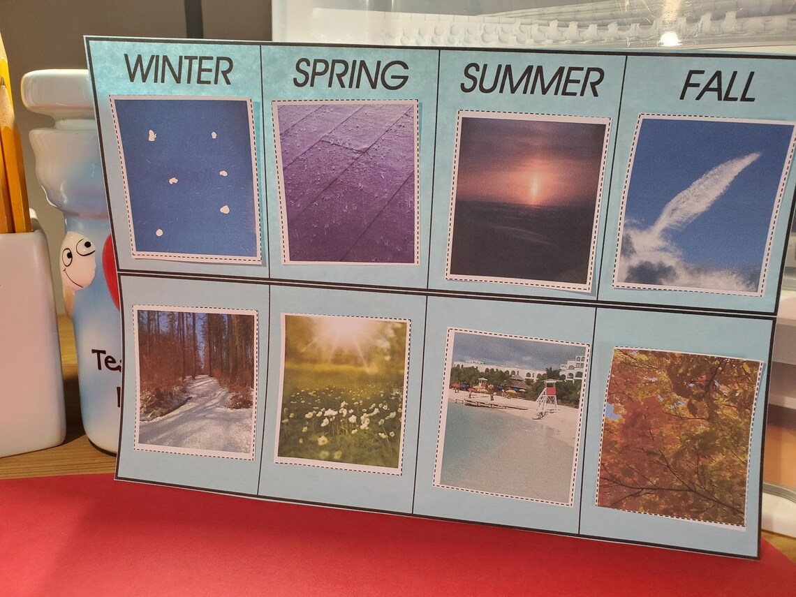 4 Seasons Activity, Worksheets, & Classroom Decor - Etsy