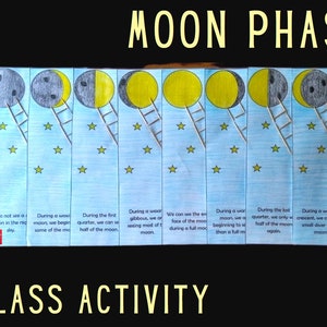 Teacher, Show the Moon Phases to Me! Classroom Decor | Book Companion ...
