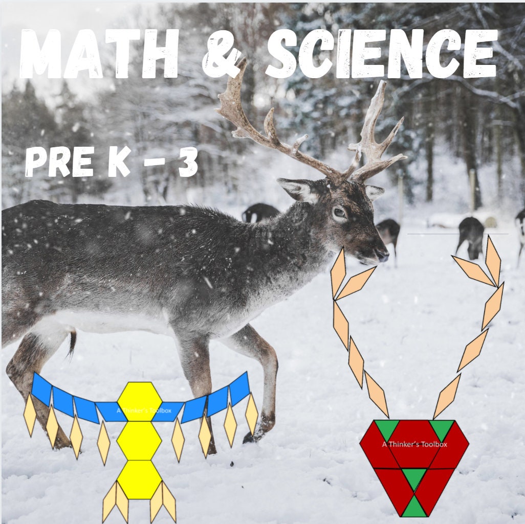 Animals Around the World Pattern Block Mat Printables & Worksheets - Etsy