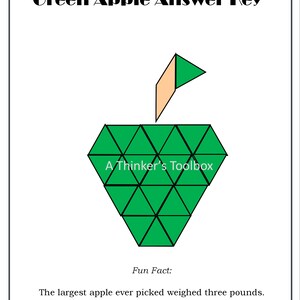 Health Fruits Pattern Block Mat Printables & Worksheets - Etsy