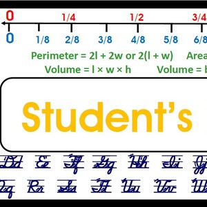 Desk Tag Plates Gr 4-5 Classroom Decor (you Type Your Student's Name ...