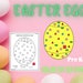 Easter Egg Color by Shape Worksheets | 2D & 3D - Etsy