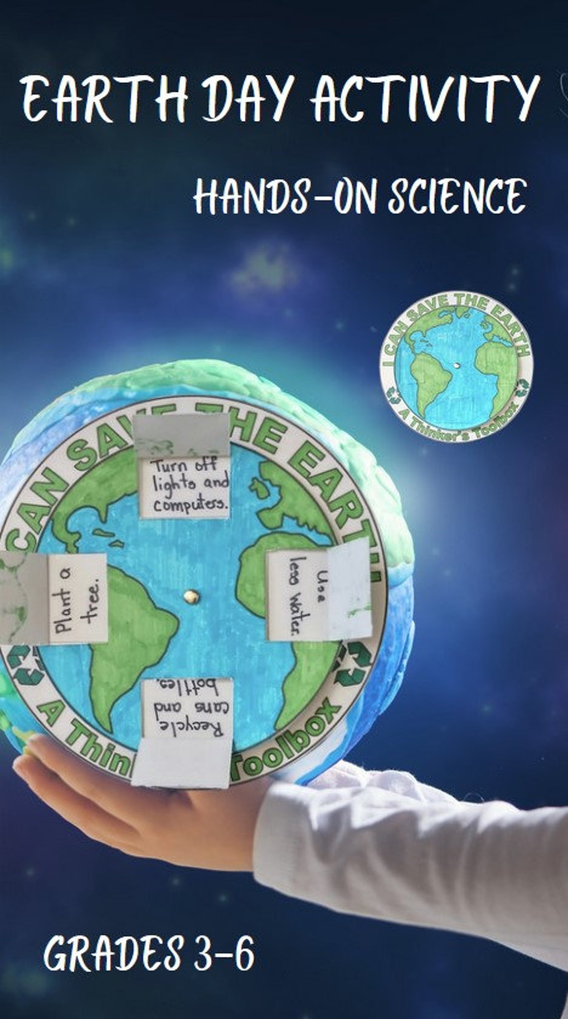 Earth Day Science Activity and Craft - Etsy