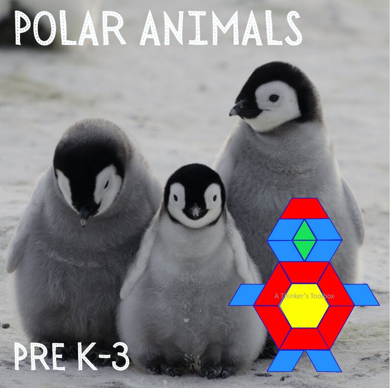 Polar Pattern Block Mat Printables & Worksheets - Etsy