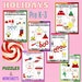 Holidays Pattern Block Mat Printables & Worksheets BUNDLE - Etsy
