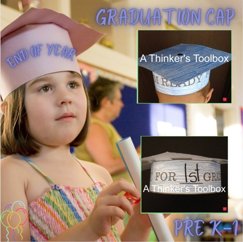 Graduation Cap End of Year Early Years - Etsy