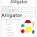Reptiles and Amphibian Pattern Block Mat Printables & Worksheets - Etsy