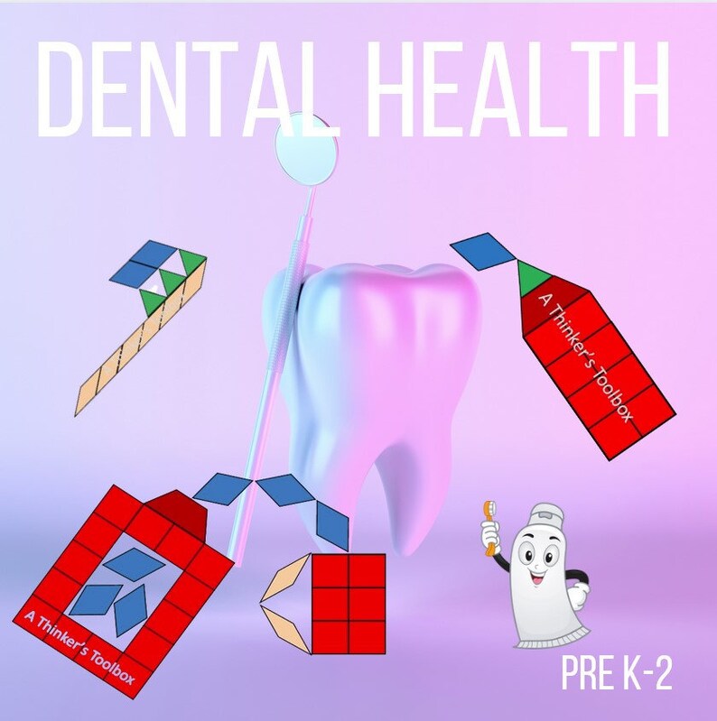 Dental Health Puzzles & Worksheets for Kids - Etsy