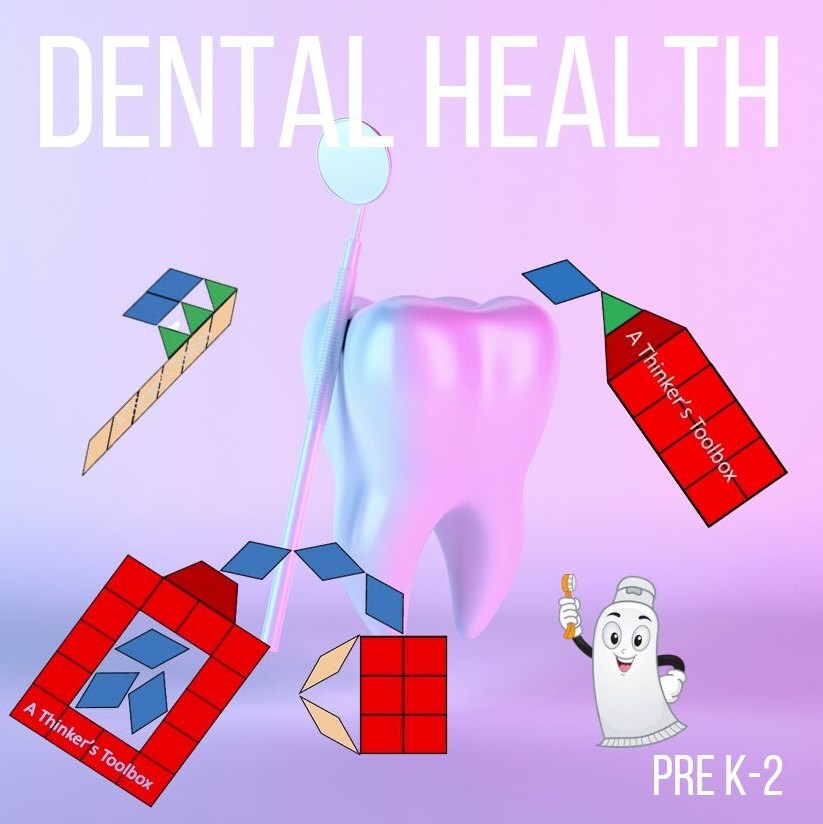 Dental Health Puzzles & Worksheets for Kids - Etsy