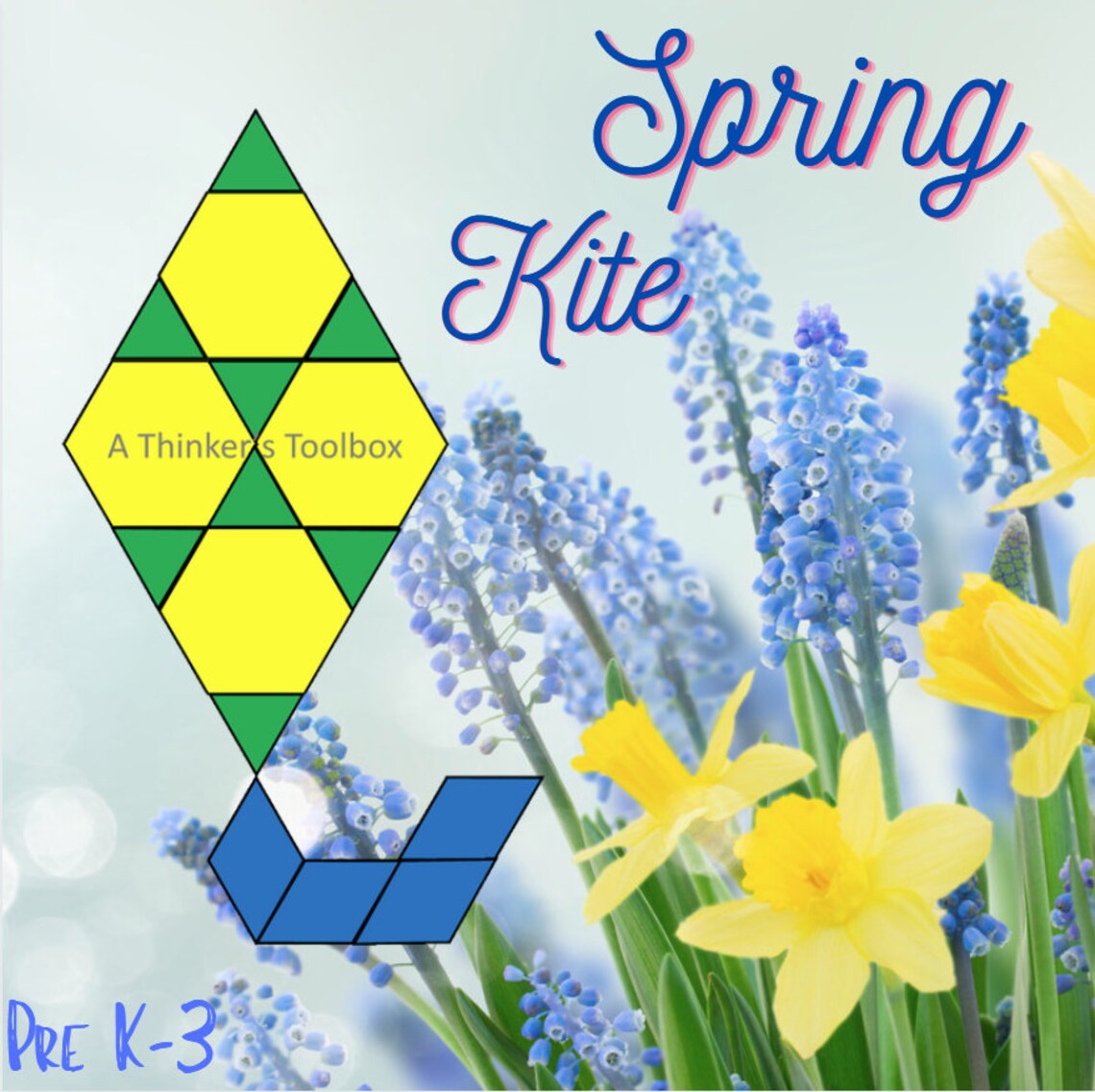 Seasons Pattern Block Mat Printables & Worksheets - Etsy