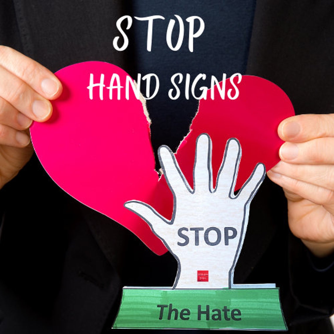 STOP Hand Signs | Classroom Health & Management - Etsy