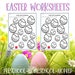 Easter Printable Worksheets | Math & ELA - Etsy