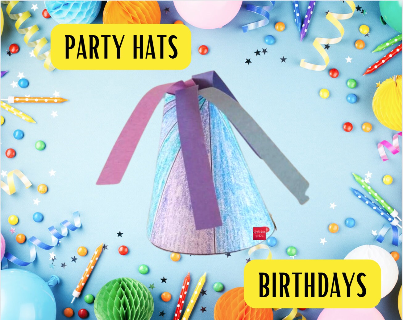 Party Hats Hands-on Activity | End of Year - Etsy