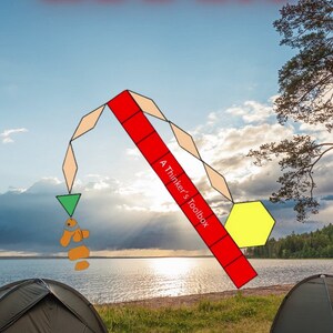 Camping Pattern Block Mat Printables & Worksheets - Etsy