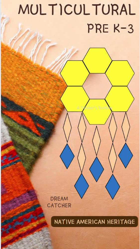 Multi-cultural Pattern Block Mat Printables & Worksheets - Etsy