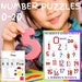 ABC123 Pattern Block Mat Printables & Worksheets BUNDLE - Etsy