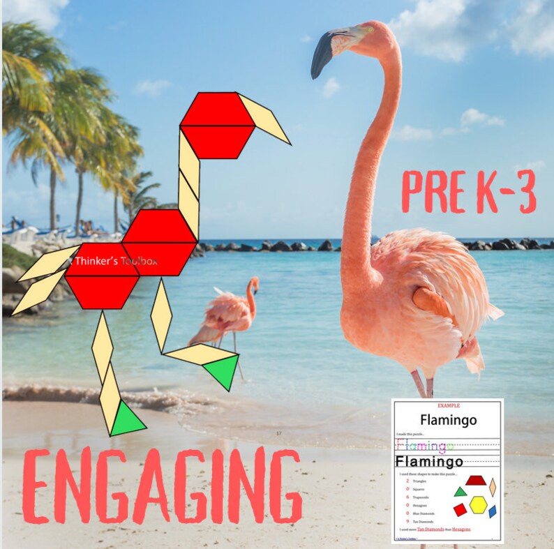 Birds Pattern Block Mat Printables & Worksheets - Etsy