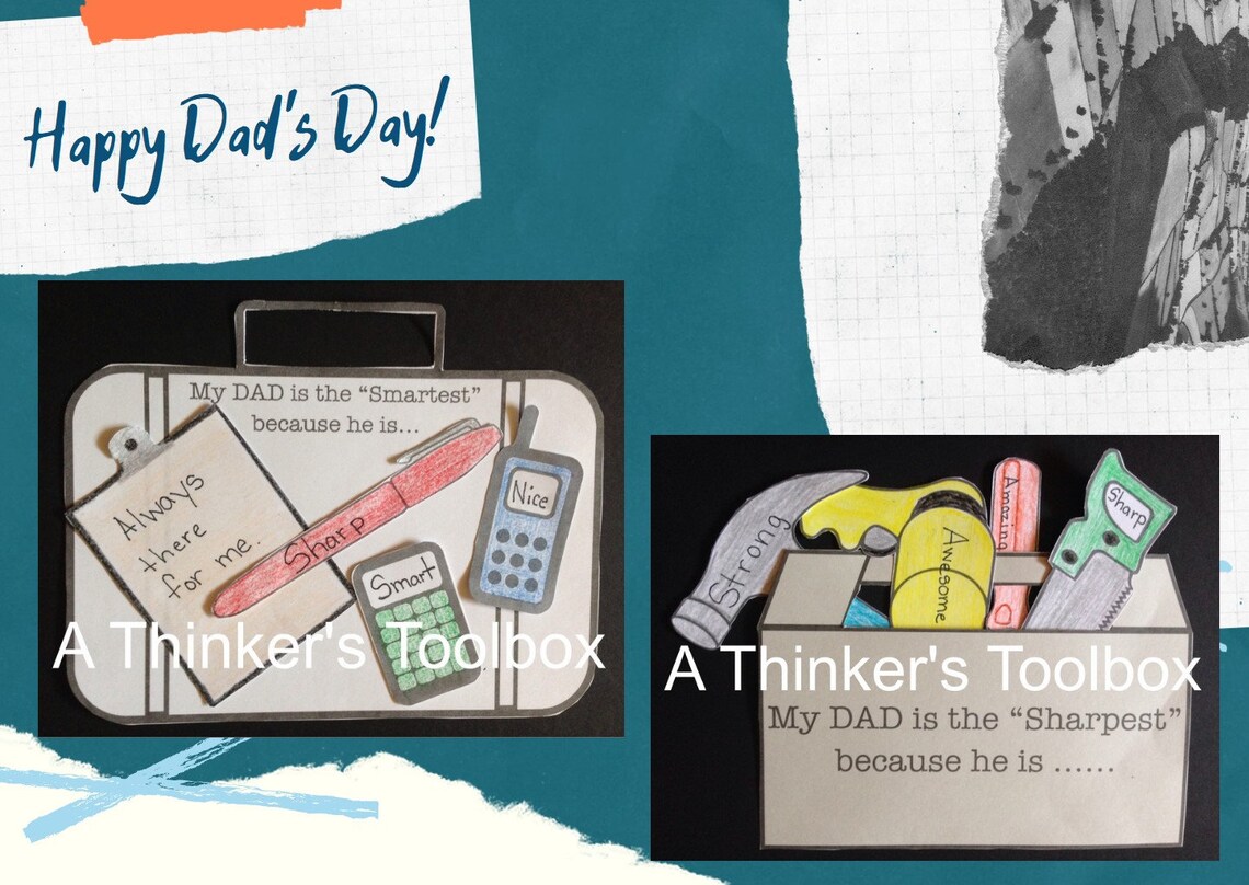 Father's Day Craft Toolbox and Briefcase - Etsy