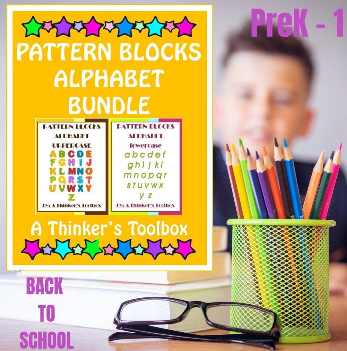 Alphabets Pattern Block Mat Printables & Worksheets BUNDLE - Etsy