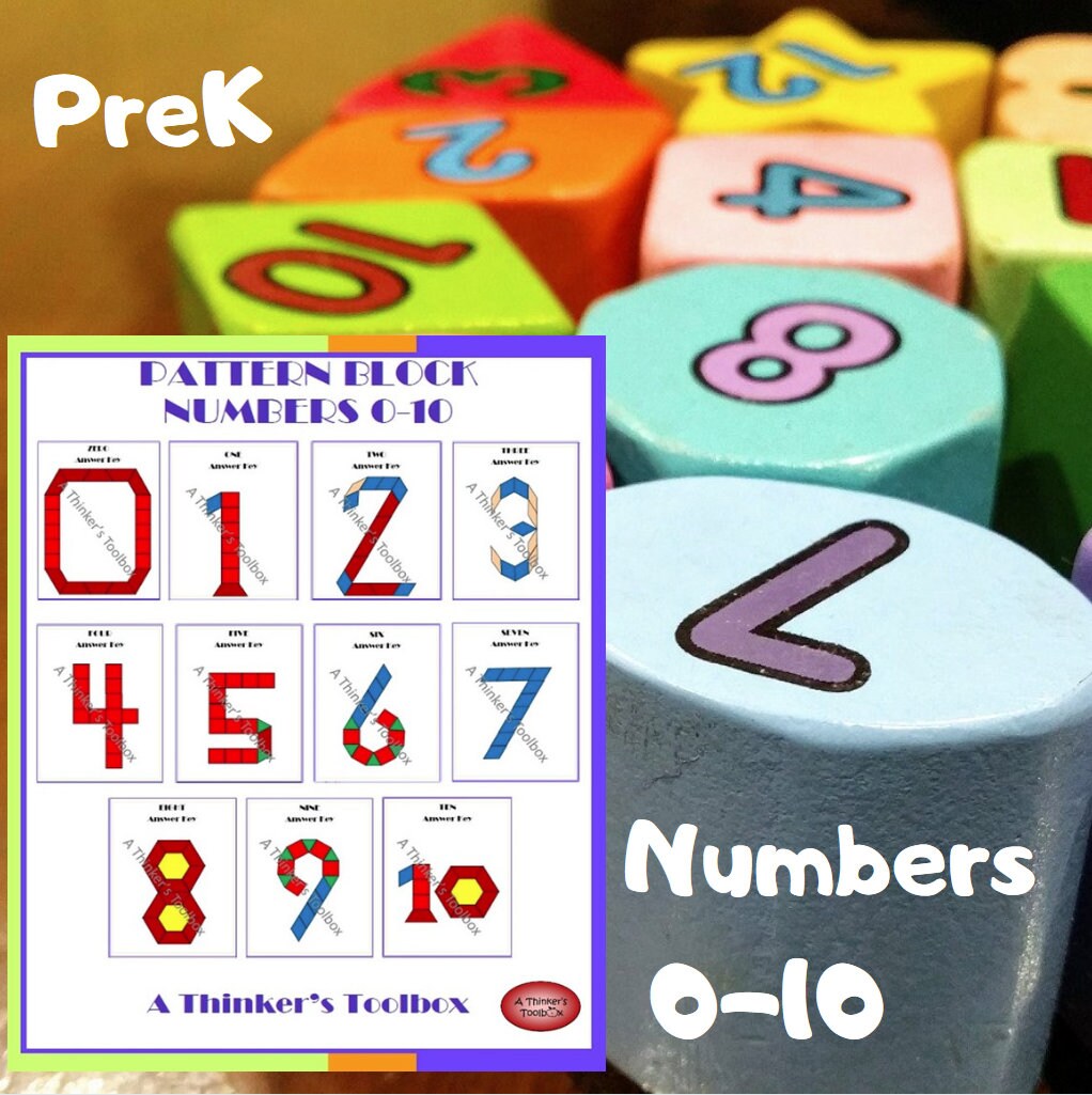 Back to School Pattern Block Mat Printables & Worksheets BUNDLE - Etsy