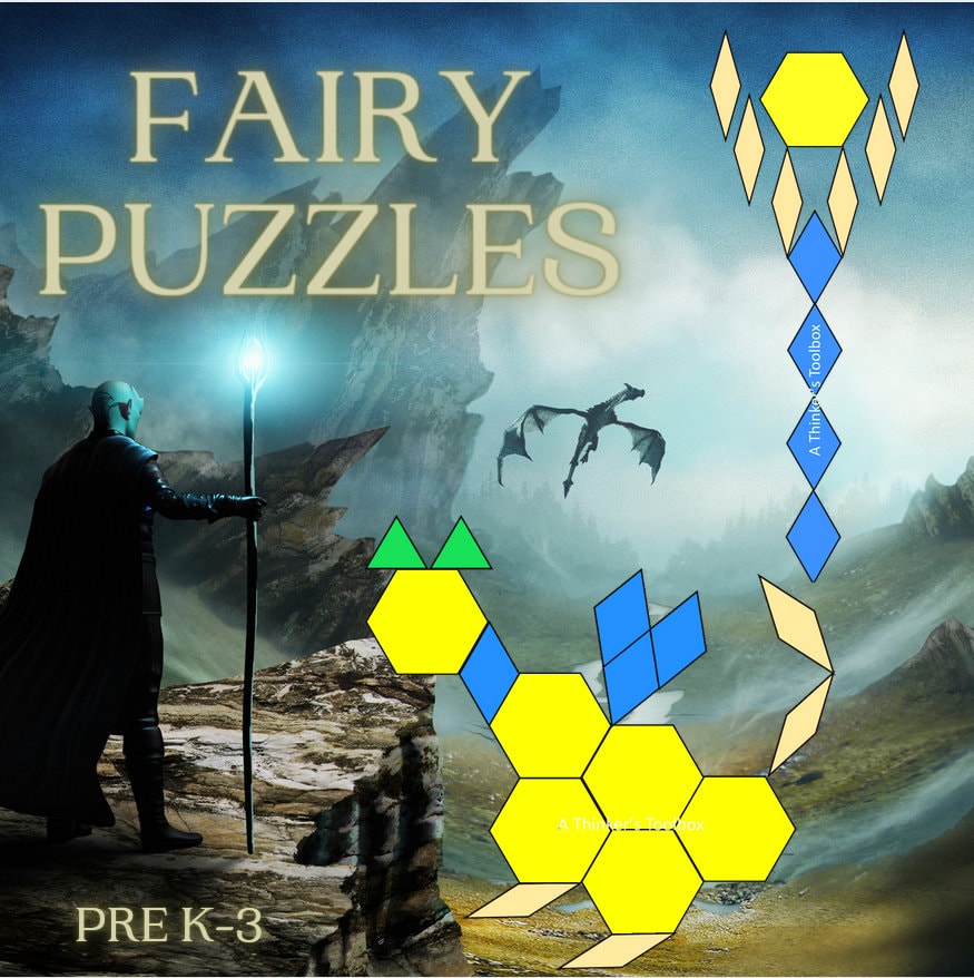 Fairy Tales Pattern Block Mat Printables & Worksheets - Etsy