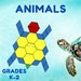 Animals Pattern Block Mat Printables & Worksheets - Etsy