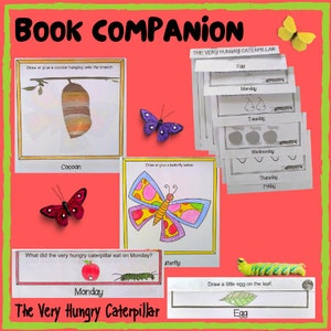 The Very Hungry Caterpillar Flip Book Book Companion - Etsy