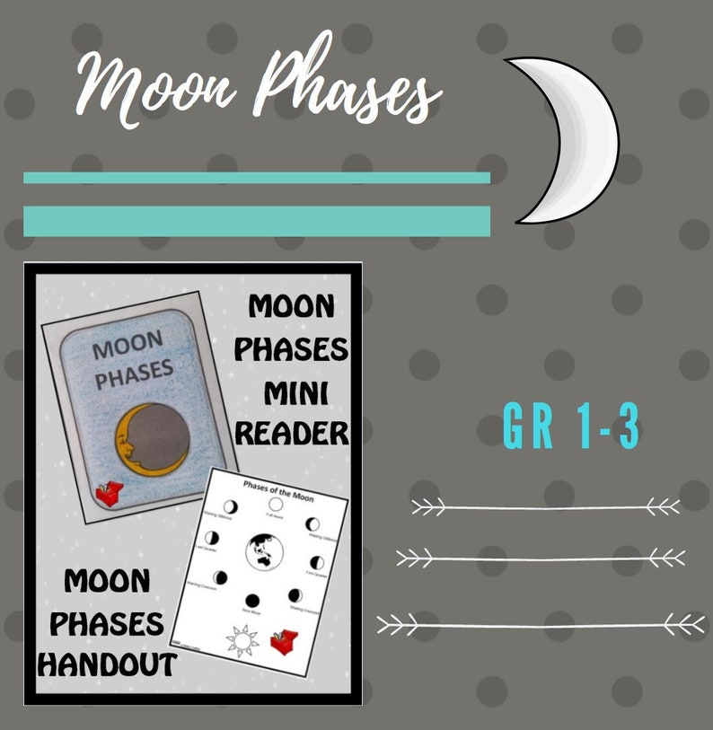 Moon Phases Science Activities - Etsy