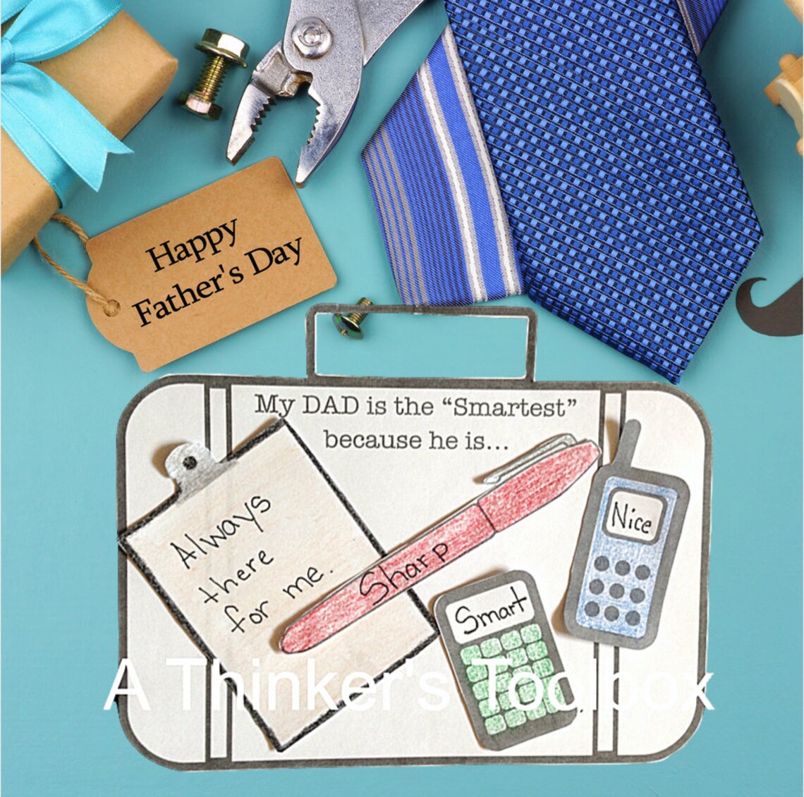 Father's Day Craft Toolbox and Briefcase - Etsy