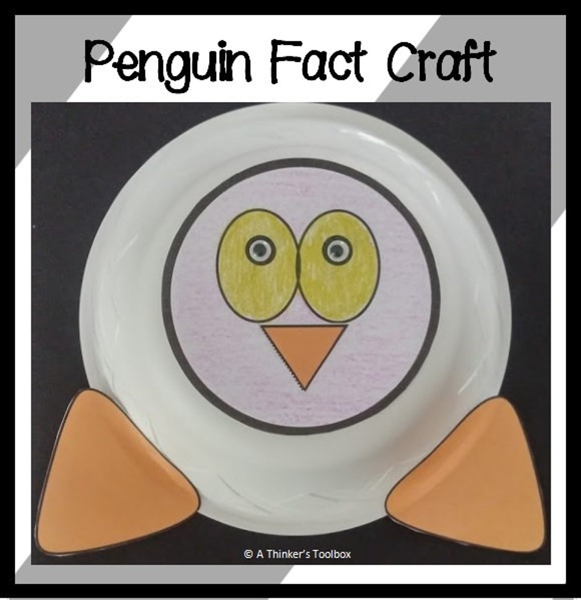 Penguin Fact Science Craft & Mini Reader - Etsy
