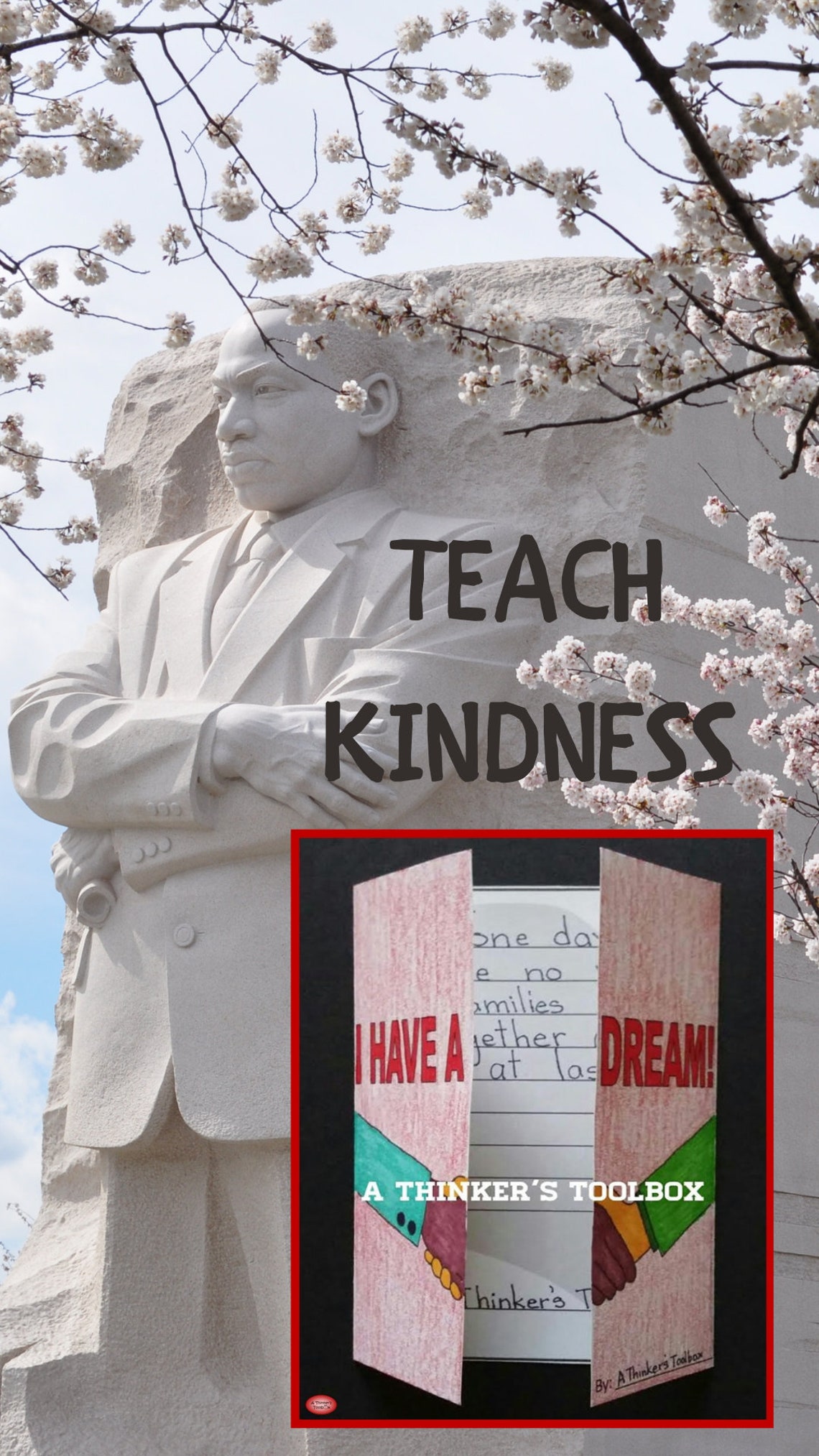 Martin Luther King Jr. Craft and Writing Activity - Etsy